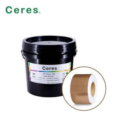 China High Color Density Low Viscosity UV Flexo Ink for Environmentally Friendly Label Printing for sale
