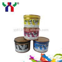 China Strong Gloss PE PET UV Offset Ink 1kg Can Pvc Printing Ink Cmyk Colors for sale