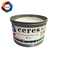 China Gravure Gold White Paper Ink 1kg Can Security 3D Stereo Pearl Ink Offset Printing for sale