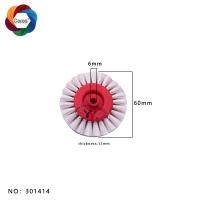 China SM102 Printing Machine Spare Parts 60mm 2mm Wool Wheel Cleaning Brush for sale