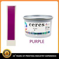 China EN71 3 Ceres Violet Offset Printing Ink Anti Skinning Paper High Gloss for sale