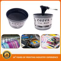 China Bright Colors Offset Printing Ink Paper High Gloss Cmyk Inks Magenta for sale