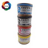 China UV Lightfast Drawing Ink CMYK Solvent Based Fluorescent Offset Printing Inks for sale