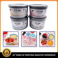 China CMYK Melamine High Temperature Ink Offset Printing Solvent Based Ink 1kg Can for sale