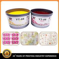 China CMYK Melamine High Temperature Ink Offset Printing Solvent Based Ink 1kg Can for sale
