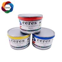 China Offset CMYK Sublimation Printing Ink Cyan Heat Transfer Ink Solvent Based for sale