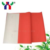 China PS Plate Offset Blanket Types Red Rubber UV Printing Machine Affinity for sale