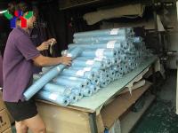 China Roland Wet Dry Offset Printing Material 1250mm Non Woven Fabrics for sale