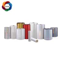 China Pet BOPP Thermal Lamination Film Packaging 27 Mic Soft Touch Polyester Film for sale