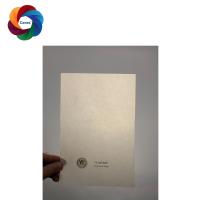 China A4 150 Grams Anti Counterfeiting Paper With Fiber And Security Thread Watermark for sale
