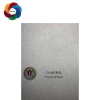 China A4 150 Grams Anti Counterfeiting Paper With Fiber And Security Thread Watermark for sale