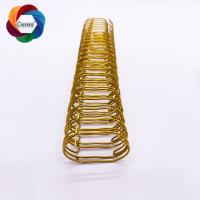 China School 0.8mm 0.7mm Double Loop Wire Metal Nylon Binding Coil Calendar for sale