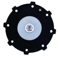 China DN 40 Large Solenoid Valve Diaphragm Fabric For Power Plant Dust Removal Customized Size for sale