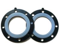 China Rigidity Compression Rubber Flange Gasket Compound  Encapsulated EPDM Gasket for sale