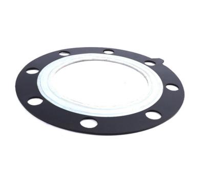 China PTFE Composite Food Grade Rubber  Flange Gasket Customized Size for sale