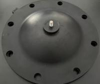China Smooth Rubber Pneumatic Valve Diaphragm 0.5 - 2.5Mpa Pressure Range Chemical Resistant for sale