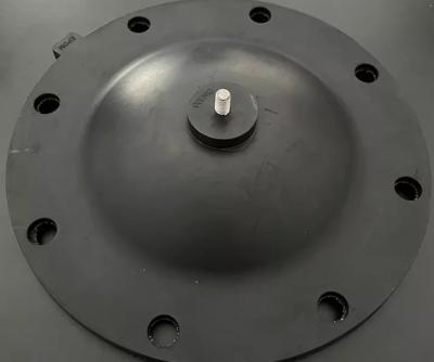 China Smooth Rubber Pneumatic Valve Diaphragm 0.5 - 2.5Mpa Pressure Range Chemical Resistant for sale