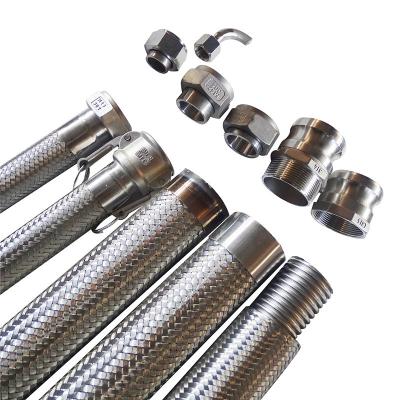 China Petroleum 304 Stainless Steel Flexible Hose Custom 3-12mm Thickness for sale