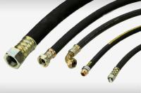 China Steel Wire Braided Flexible Hose Hydraulic Industrial Pipe High Pressure 45MPA for sale