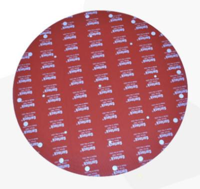 China Rotary Blowing Valve Rubber Diaphragm Neoprene Rubber Air Compressor Diaphragm for sale