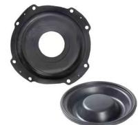 China Rolling Pump Valve Rubber Diaphragm Linear Actuator Rotary Cylinder Diaphragm for sale