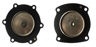 China Versatile Black NBR Pulse Valve Diaphragm For Different Requirements for sale
