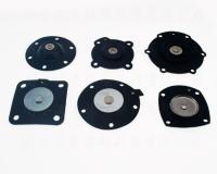 China Black Valve Actuator Diaphragm With Pressure Range 0.1 - 2.5MPa for sale