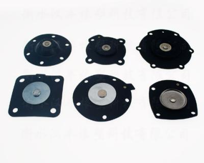 China Black Valve Actuator Diaphragm With Pressure Range 0.1 - 2.5MPa for sale