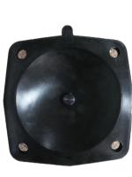 China Round Valve Rubber Diaphragm With High Abrasion Resistance And Elasticity for sale