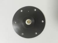 China Chemical Resistance Solenoid Valve Diaphragm with Wide Operating Temperature Range in Black Finish for sale