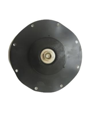 China Inline Mounting Type Solenoid Valve Diaphragm With Threaded Connection Black Or Grey for sale