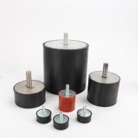 China Elastomer Type Rubber Composition Shock Absorber For Black Material for sale