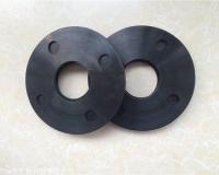 China 70 Shore A Hardness Rubber Flange Gasket for Food Environment 1/16 Inch Thickness for sale