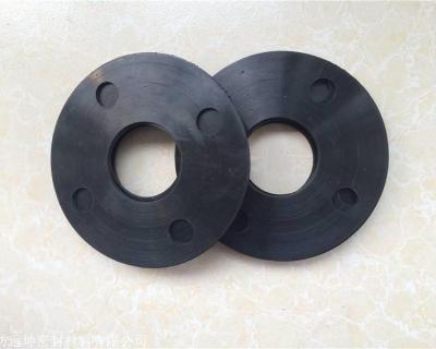 China 70 Shore A Hardness Rubber Flange Gasket for Food Environment 1/16 Inch Thickness for sale
