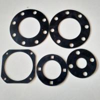 China 70 Shore A Hardness Rubber Flange Gasket With 25% Compression Set And Various Sizes for sale