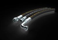 China Hydraulic Pressure Hose 680 Bar Burst Pressure Compatible With Hydraulic Fluids For Heavy-Duty Applications for sale
