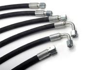 China Customized Length Size High Pressure Tube Made Of Synthetic Rubber Cover Material for sale