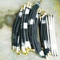 China Custom Lengths High Pressure Hydraulic Hose with Nitrile Inner Tube Material and Crimp Or Reusable Fittings for sale