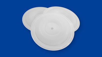 China 50 Mm Diameter Metering Pump Diaphragm Supporting Flow Rate Up To 10 Mlmin Lightweight 15 Grams Designed For Fluid Metering for sale