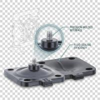 China Chemical Operating Environment Rubber Diaphragm Seals Designed Flexible To Accommodate Movement And Vibration Along With Tolerance ±002mm for sale