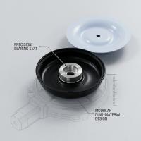 China NBR Oil Resistant Hydraulic Valve Rubber Diaphragm 90 Shore A High Pressure Fuel System Seal for sale