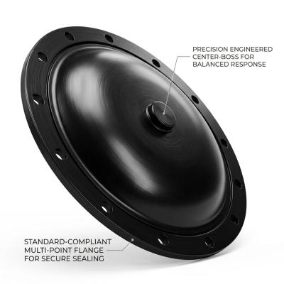 China CR Neoprene Weather Resistant Valve Rubber Diaphragm Outdoor UV Ozone Proof Custom Molded for sale