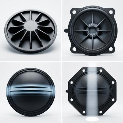 China Low MOQ 10 Piece Prototype Custom Valve Rubber Diaphragm Sample Order Quick Turn Injection Mold for sale