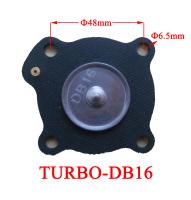 China Electromagnetic Pulse Valve Diaphragm Custom Size Model TURBO-DB16 75M 1.5 Inch for sale