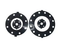 China Tetrafluoroethylene Compound Rubber Neoprene Flange Gasket For Equipment for sale