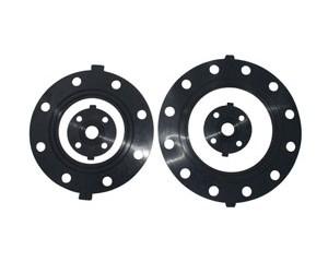 China Tetrafluoroethylene Compound Rubber Neoprene Flange Gasket For Equipment for sale