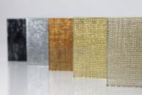 China 10mm Double Glazing Fabric Sandwich Laminated Glass With Customized Size for sale