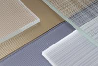China 10mm Double Glazing Fabric Sandwich Laminated Glass With Customized Size for sale