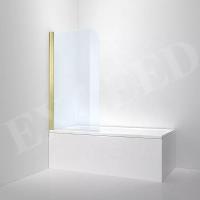 China OEM ODM Tempered Glass Shower Enclosure Hinged Folding Bathtub Screen for sale
