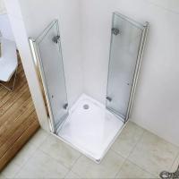 China Square Aluminum Frame Glass Shower Enclosure Hinge Pivot ​With Base 6mm for sale